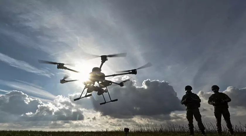 Det ukrainske militæret bruker Vampire-dronen til å levere ...