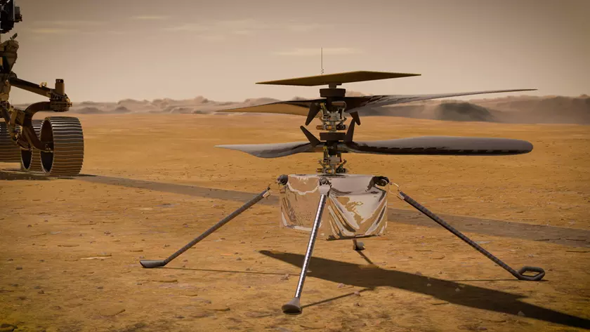 Ingenuity har nå tilbrakt mer enn 100 minutter over Mars' overflate ...